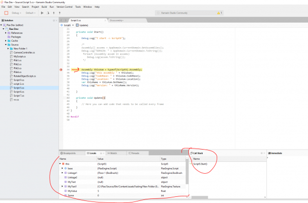 Flax Facts #10 - Scripts debugging - Flax Engine